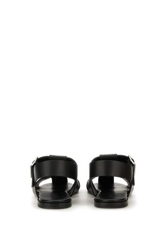 Aeyde Calf Leather Sandals - Black