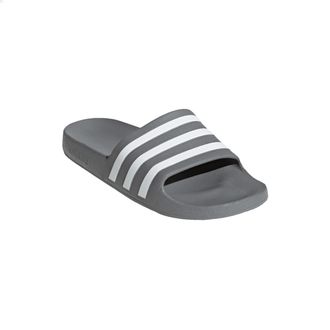 adidas 3 Stripes Adilette Badelatschen (grey, EU Schuhgr&ouml;&szlig;ensystem, Erwachsene, Numerisch, M, 46)