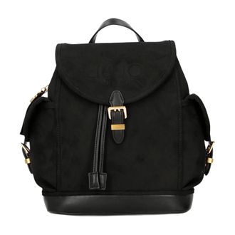 Liu Jo Sac &agrave; dos effet su&egrave;de - Femme - Sacs - Noir - Taille: ONE Size