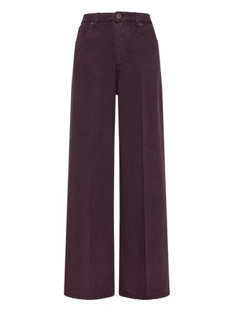Cruna pantalon Taylor &agrave; cinq poches - Violet