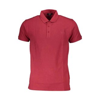 Cavalli Klassisches Poloshirt - - Tops - Herren - Rot - 2XL