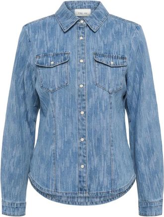 Cream Femme, Blouses et Chemises, Bleu, Taille: 40 FR CRMay Chemise en denim f&eacute;minine