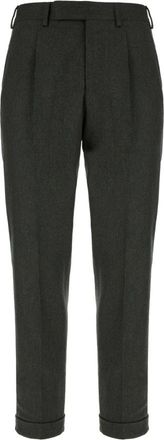 Pantaloni Torino Homme, Pantalons, Vert, Taille: S Slim-fit Pantalons