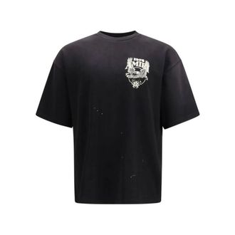 Amiri Homme, Tops, Noir, Taille: L The Eagle Oversized T-shirt