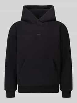 HUGO BOSS Regular Fit Sweatshirt mit Teddyfleece-Kapuze