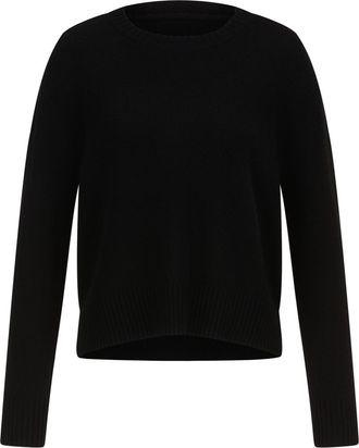 Peter Hahn Rundhals-Pullover Peter Hahn schwarz