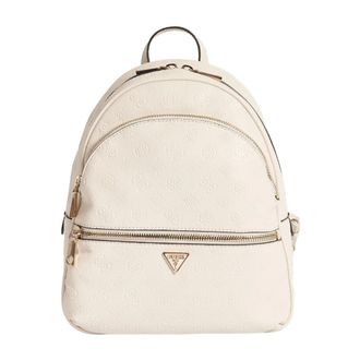 Guess Femme, Sacs, Beige, Taille: ONE Size Manhattan II Large Backpack