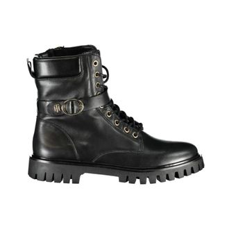 Tommy Hilfiger Schn&uuml;rstiefel - - Shoes - Damen - Schwarzk - 36 EU