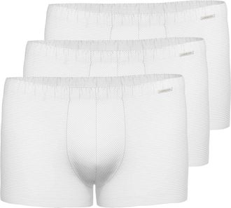 Ammann Herren Retro-Short Cotton & More 3er Pack Farbe weiß, Größe 5