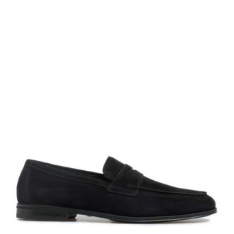 Doucal's 3382 Juke Penny Loafers - - Shoes - Herren - Blau - 41 EU
