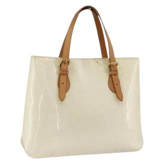 Louis Vuitton Pre-owned Vintage Schultertasche aus Lackleder - - Pre-owned - Damen - Beige - ONE SIZE