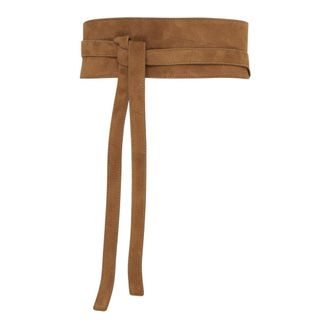 BTF-CPH Btfcph, unisex, Accessoires, Brun, Taille: S/M &Eacute;l&eacute;gante ceinture en daim pour la taille