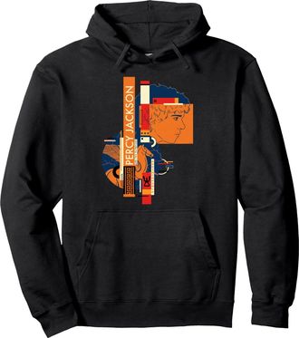 Disney Percy Jackson and Pegasus Greek Vase Style Pullover Hoodie