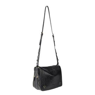 Jerome Dreyfuss J&eacute;r&ocirc;me Dreyfuss Sac Igor - Cuir Agneau Noir Bubble - Femme - Sacs - Noir - Taille: ONE Size