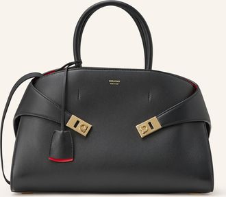 Ferragamo Ferragamo Handtasche Hug Large schwarz
