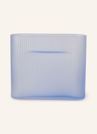 MUUTO Muuto Vase Ridge blau
