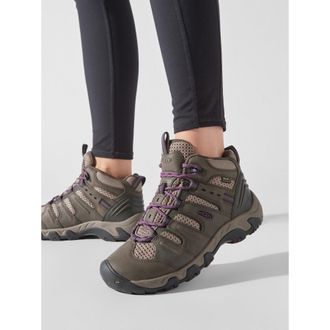Keen Trekkingschuhe Keen Koven Mid Wp Bungee 1024027 Braun