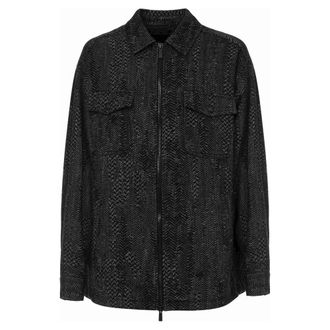 Roberto Cavalli M&auml;ntel - - Jackets - Herren - Schwarzk - M