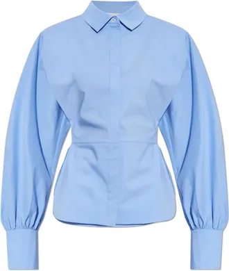 Iro Iro, Femme, Blouses et Chemises, Bleu, Taille: 40 FR Chemise Nacira