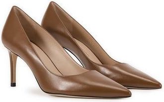 Stuart Weitzman Escarpins Stuart Power 75 en cuir mat