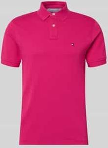 Tommy Hilfiger Regular Fit Poloshirt aus Baumwoll-Mix