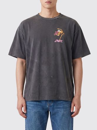 Saint Mxxxxxx T-shirt en coton &agrave; imprim&eacute; graphique et logo contrastant