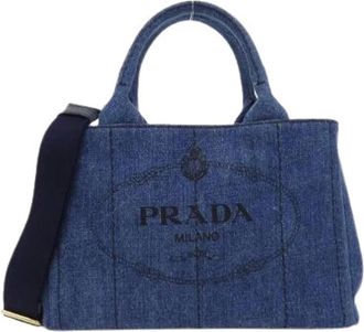 Prada Damen, Pre-Owned, Blau, ONE SIZEGröße