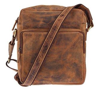 Greenburry Vintage Reporter Sac bandouli&eacute;re cuir 24 cm