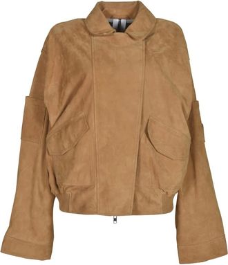 S.W.O.R.D 6.6.44 S.w.o.r.d 6.6.44, Femme, Vestes, Brun, Taille: 38 FR S.w.o.r.d 6.6.44