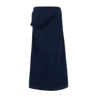 Magda Butrym Denim 04 Rock - - Skirts - Damen - Blau - S