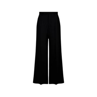 Rick Owens Pantalon &eacute;vas&eacute; en laine vierge
