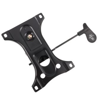 BESPORTBLE Drehstuhl Drehteller aus Kunststoff und Metall Stuhldrehfu&szlig; mit Neigungssteuerung Praktisches B&uuml;rostuhlzubeh&ouml;r f&uuml;r Home Office Schreibtischst&uuml;hle