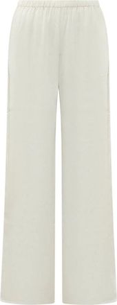 Calvin Klein Femme, Pantalons, Beige, Taille: 36 FR Pantalon textur&eacute; en satin martel&eacute;