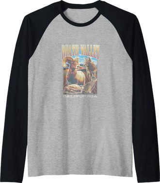 Trendy Apparel Death Valley California Wildlife Bighorn Raglan