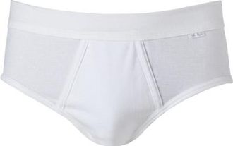 CALIDA Herren Slip weiß Baumwolle unifarben