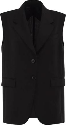 Max Mara Casualjacke - Schwarz