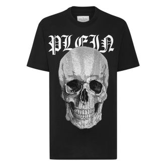 Philipp Plein Homme, Tops, Noir, Taille: 3XL T-Chemises