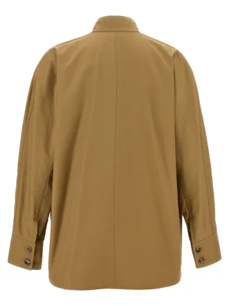 Saint Laurent Saharienne Shirt - Camel