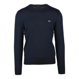 Paul & Shark Rundhals-Pullover - - Knitwear - Herren - Blau - 2XL