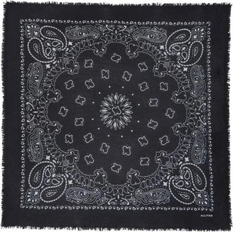 Kujten Kujten, unisex, Accessoires, Noir, Taille: ONE Size Bandana Hachiko
