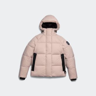 Canada Goose Junction Parka mit Black Disc (Weiblich, Lucent Rose, XS)