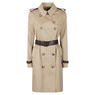 Burberry Kensington Trenchcoat - - Coats - Damen - Beige - M