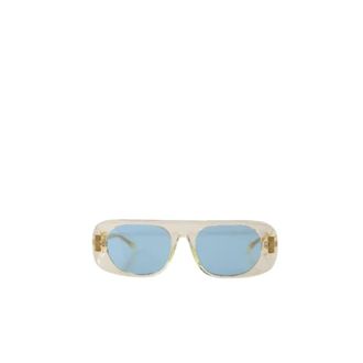 Burberry Pre-owned Plastique lunettes-de-soleil - Femme - Pre-owned - Jaune - Taille: ONE Size