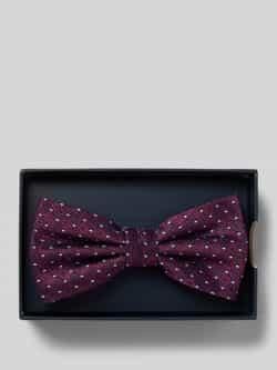 Willen Krawattenfabrik Fliege aus reiner Seide mit verstellbarer Kragenweite