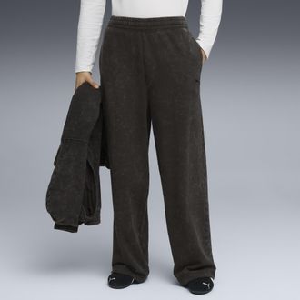 Puma FUTURE.PUMA.ARCHIVE Wide Washed Jogginghose Unisex, Accessoires, Schwarz, XL