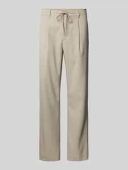 Selected Regular Tapered Fit Bundfaltenhose mit Tunnelzug Modell LEROY