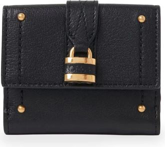 Chlo&eacute; Femme, Accessoires, Noir, Taille: ONE Size Mini Portefeuille Tri-fold Paddington
