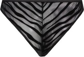 La Nouvelle Tanga &agrave; motifs transparent