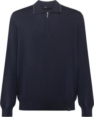 Fay Homme, Tops, Bleu, Taille: XL Polo Chemises