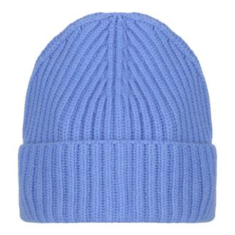 Moorer Strickm&uuml;tze - - Accessories - Herren - Blau - ONE SIZE